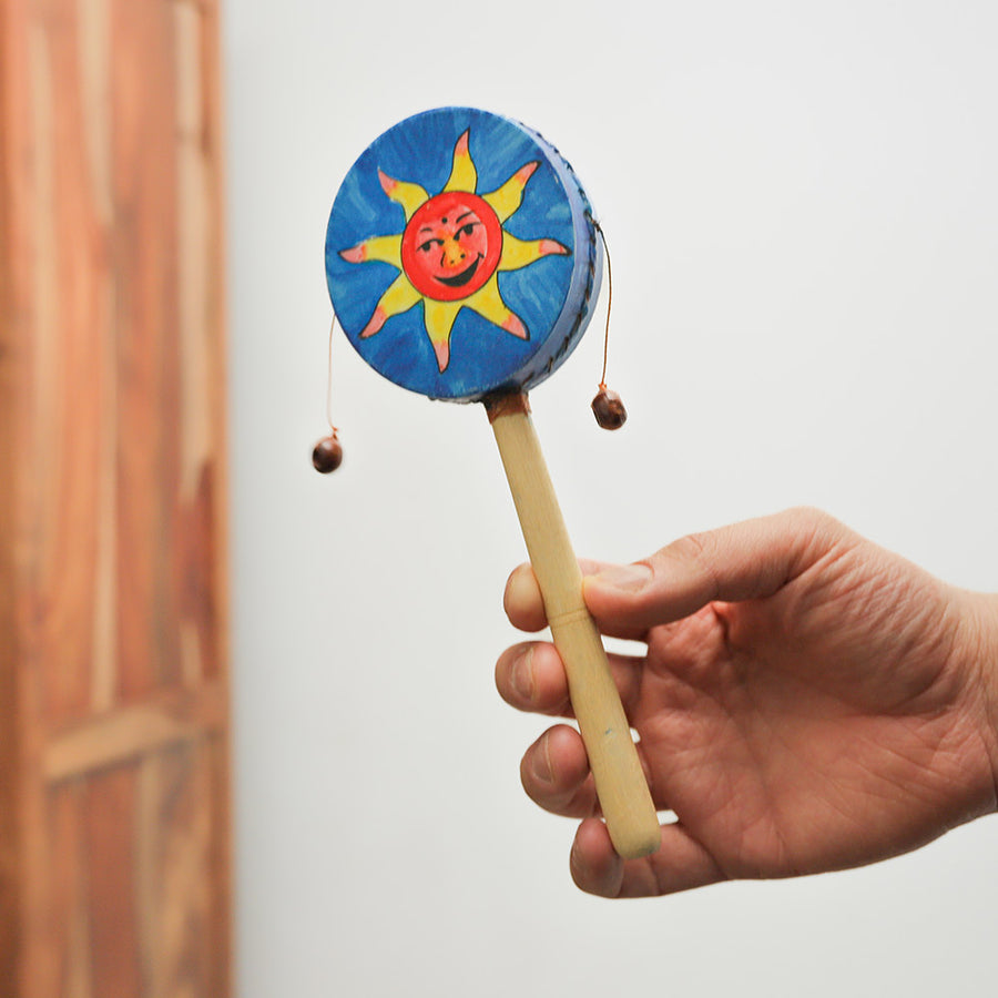 Buy The Hand Painted Kumai Monkey Drum