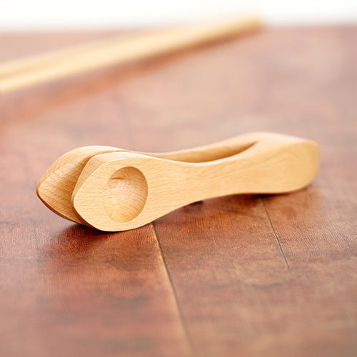 Traditional Wooden Matsu Spoon Clacker