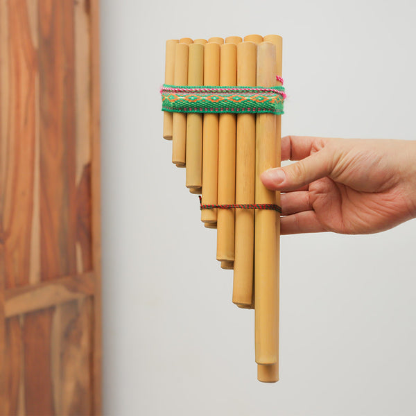 Zampona Double Pan Pipes From Peru (30cm x 11cm)