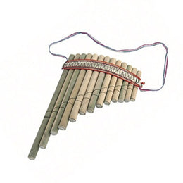 Traditional Peruvian Bamboo Siku Pan Pipes