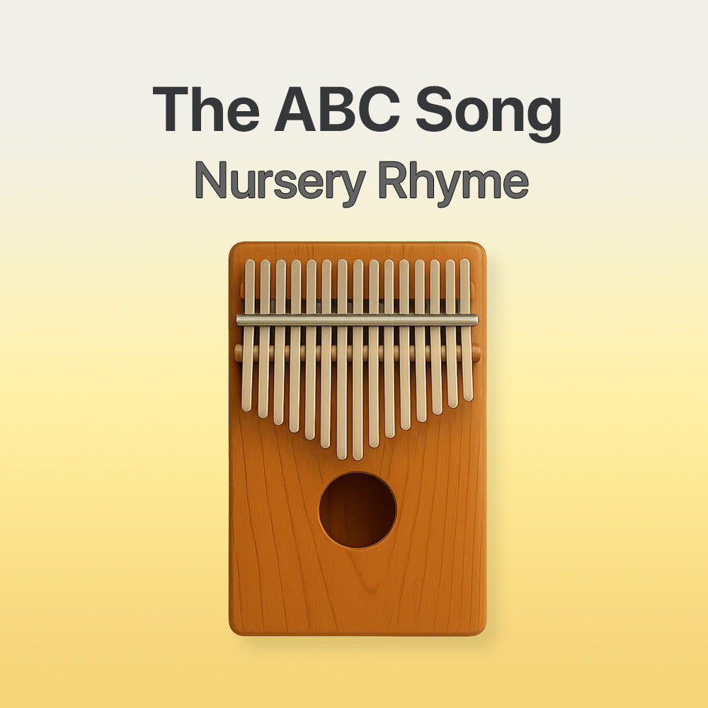 The ABC Song - 17 Note Kalimba Tab – Easy PDF Download