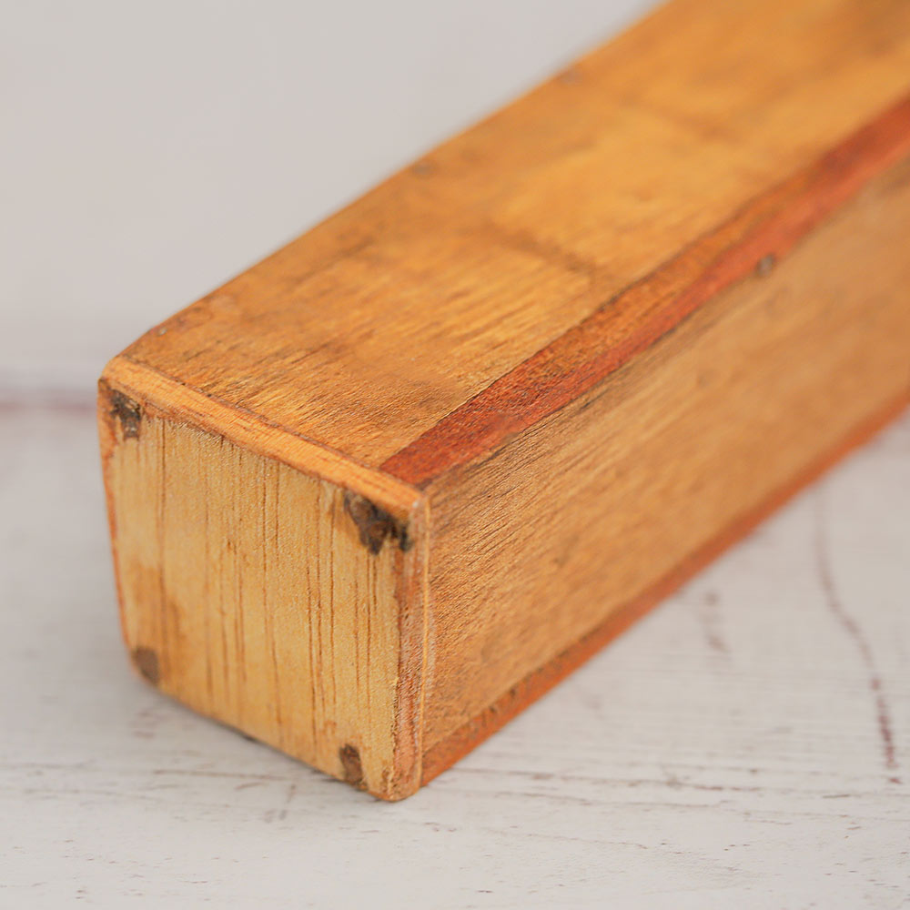 Jati Wooden Block Rainstick From Indonesia