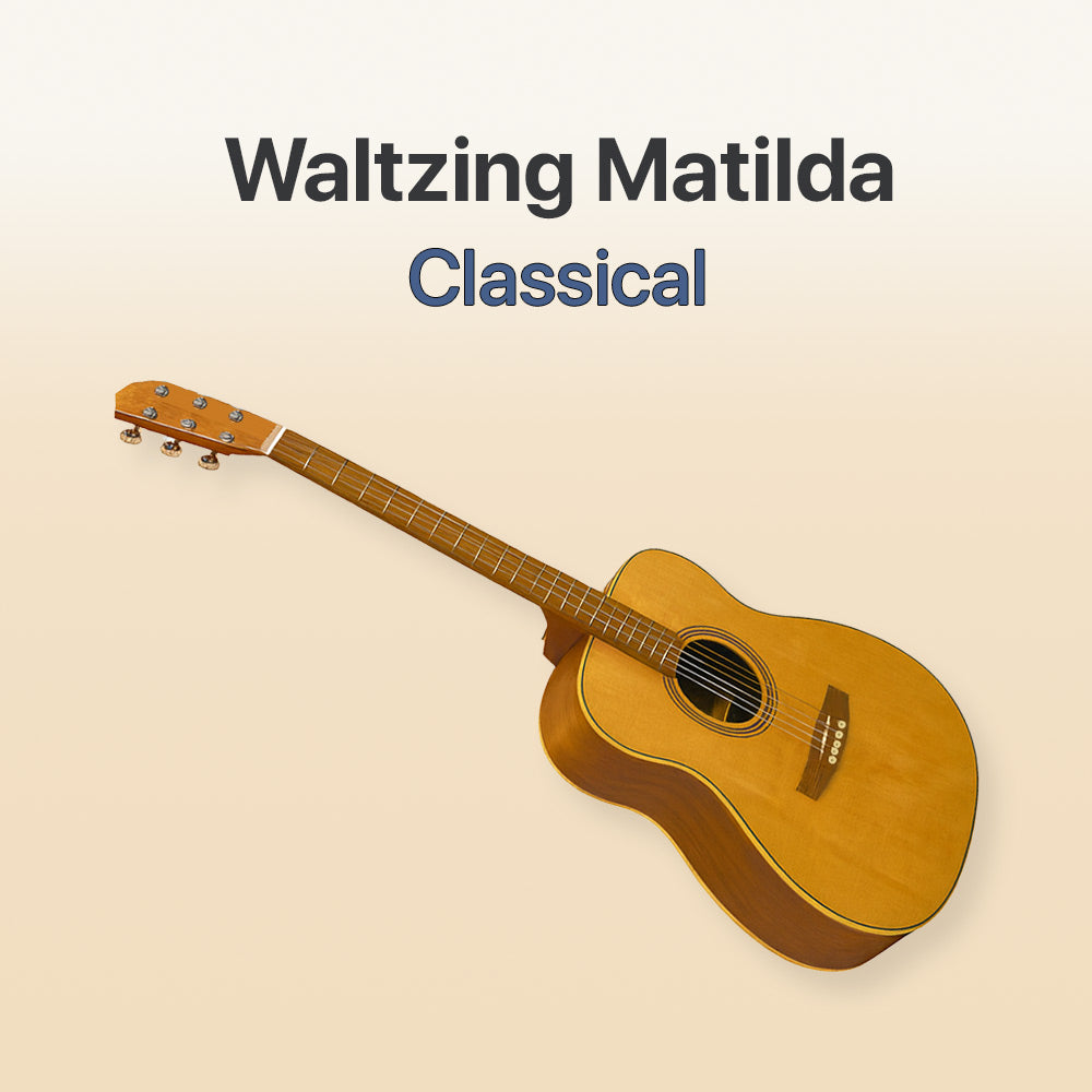 Waltzing Matilda Guitar Tab – Easy PDF Download