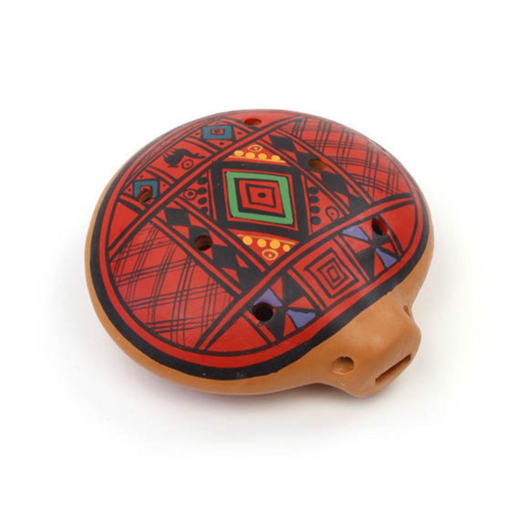 Buy Peruvian Clay Hand Painted Inca Ocarina
