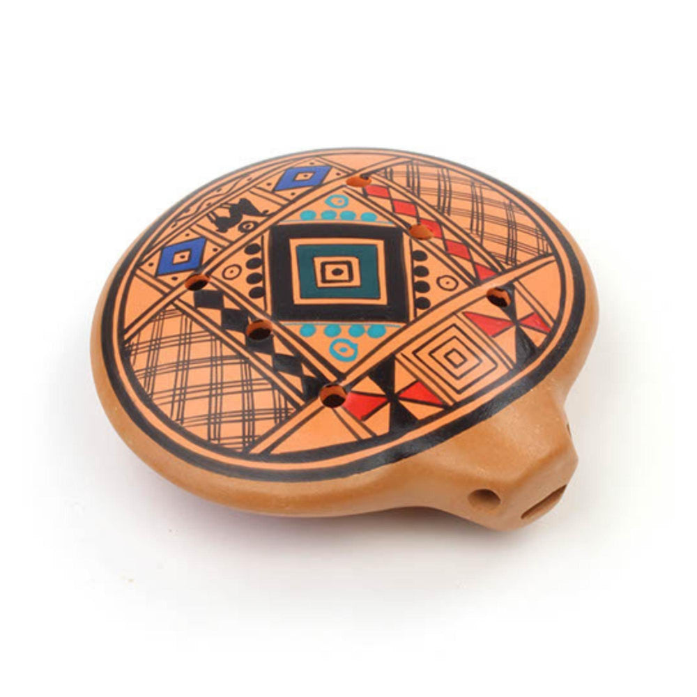 Buy Peruvian Clay Hand Painted Inca Ocarina